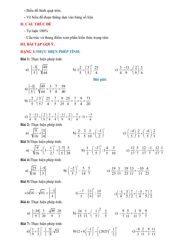 Giải Toán Ôn Tập Cuối Học Kì 1 Toán 7 Năm 2025 – 2026 Trường Thcs Hoàng Hoa Thám – Tp Hcm | Đáp ...